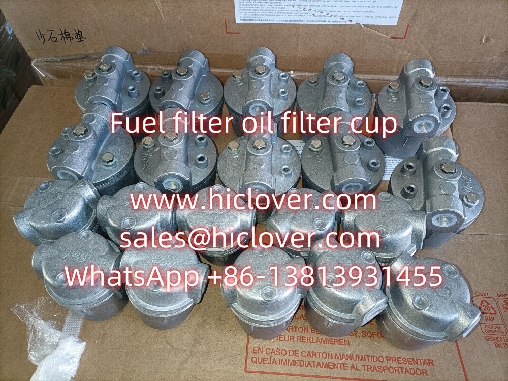 Fuel filter oil filter cup – Waste Incinerator